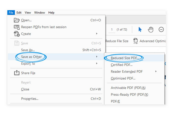 5 Ways To Reduce The Size Of A PDF File Compress PDF Easily