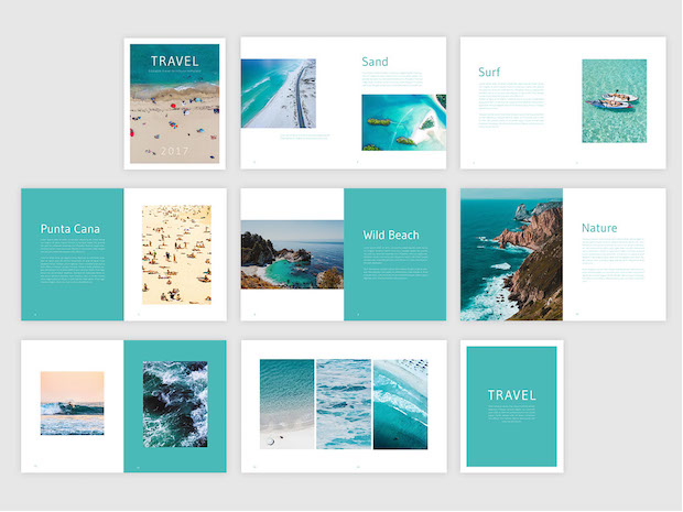 Free Travel Brochure Template Free InDesign Template