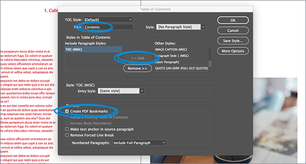 How To Make A Table Of Contents In PDF Flipsnack Blog