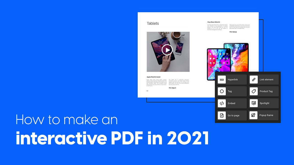 How To Make An Interactive PDF In 2021