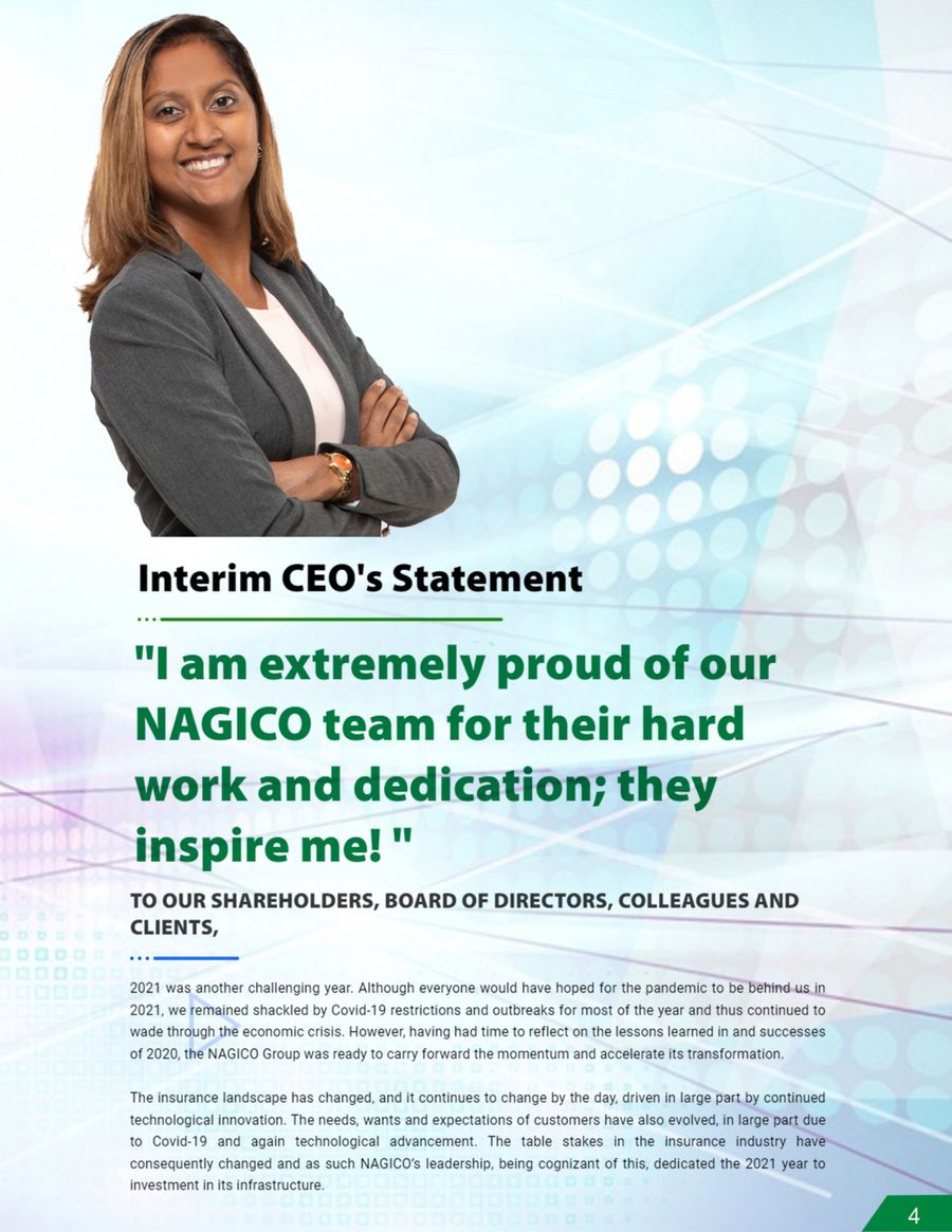 NAGICO 2021 Annual Report PDF Version : Nagico Insurances