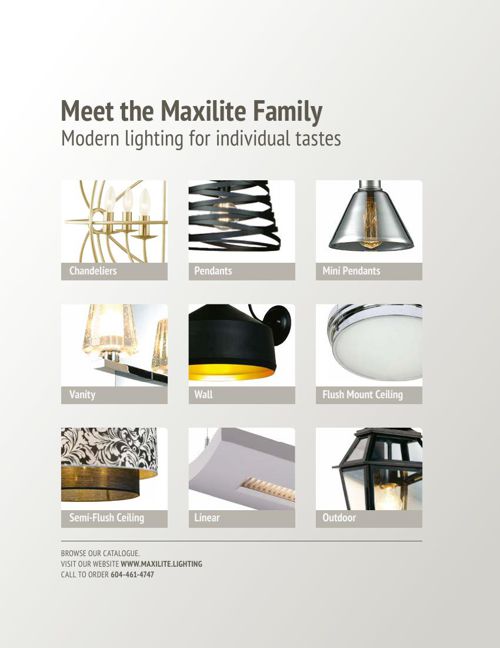 Maxilite Lighting Catalogue | Shelly Lighting