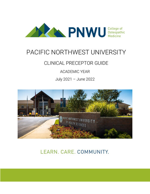 Become PNWU Clinical Faculty