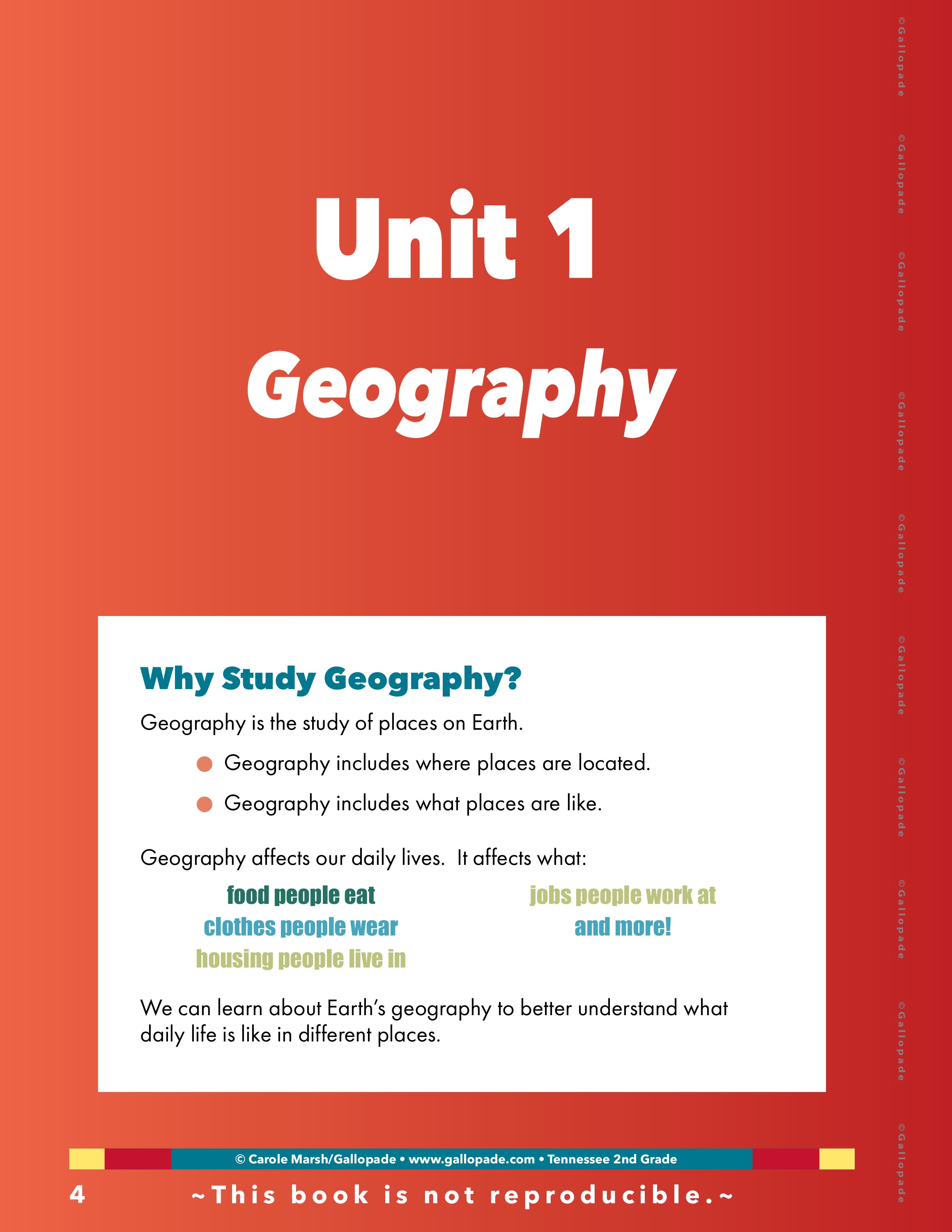 Tennessee 2nd Grade Samples