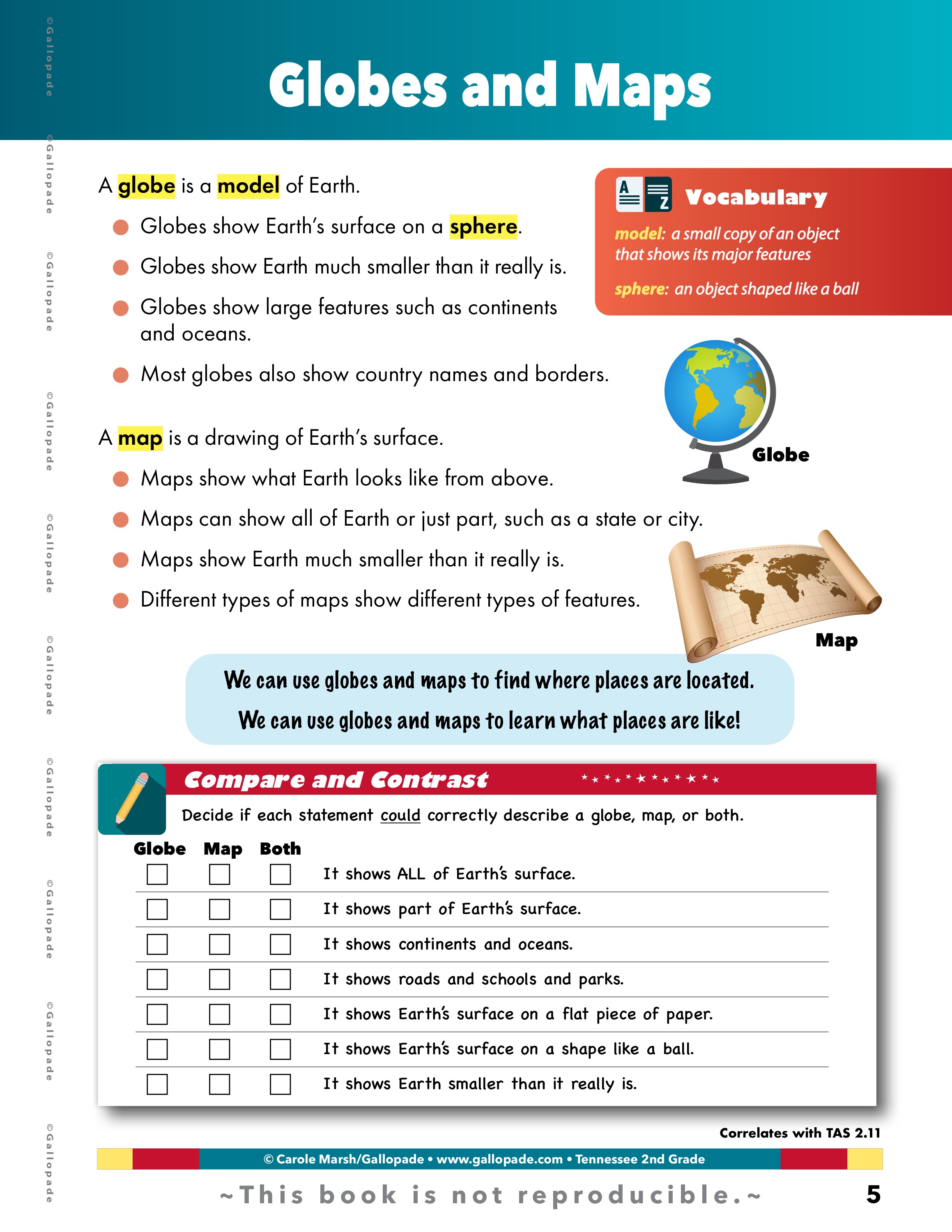 Tennessee 2nd Grade Samples