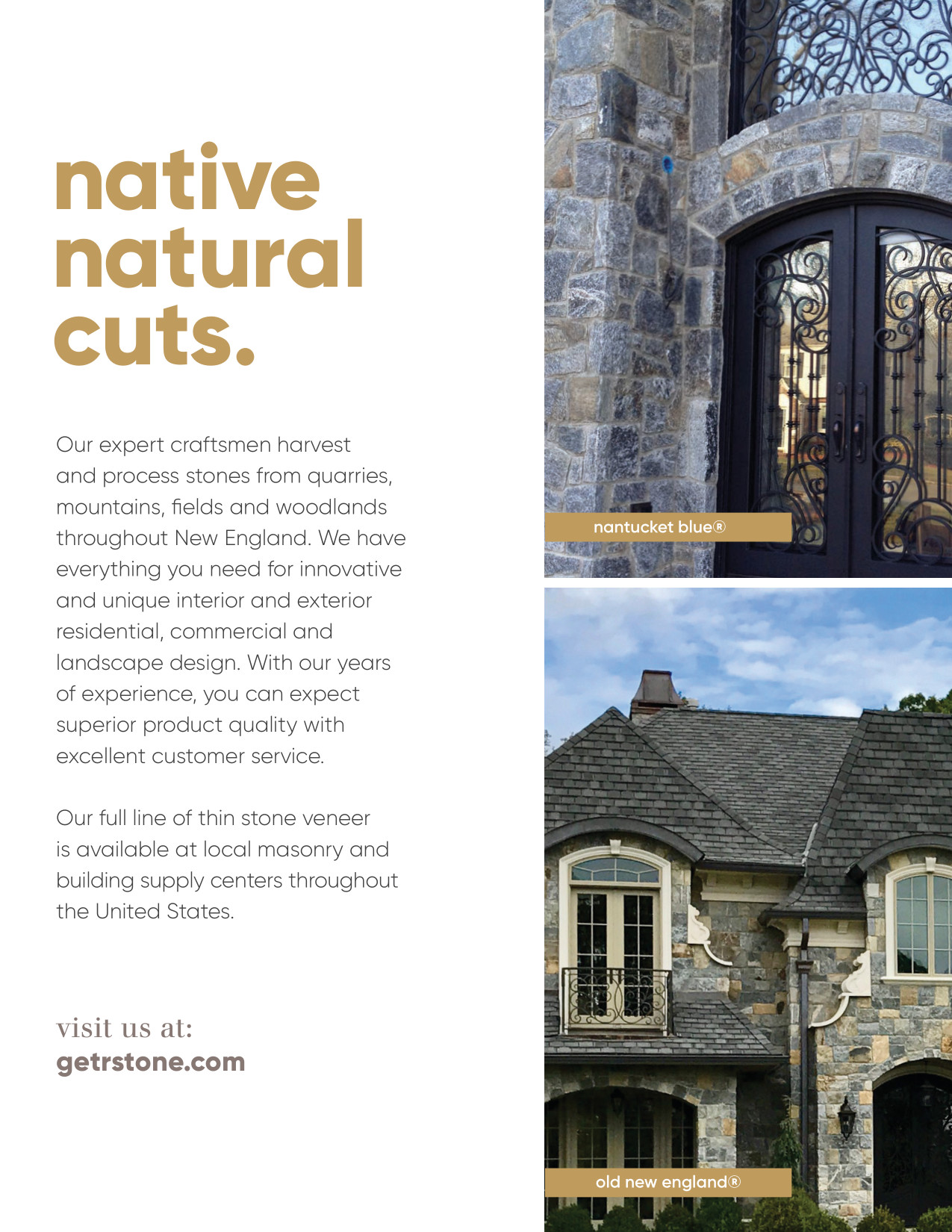 R-Stone Natural Thin Stone Veneer Catalog - Astro Masonry, Long Island, NY