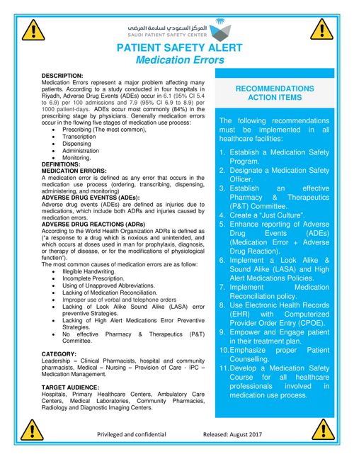 Public Patients-Safety-Alerts