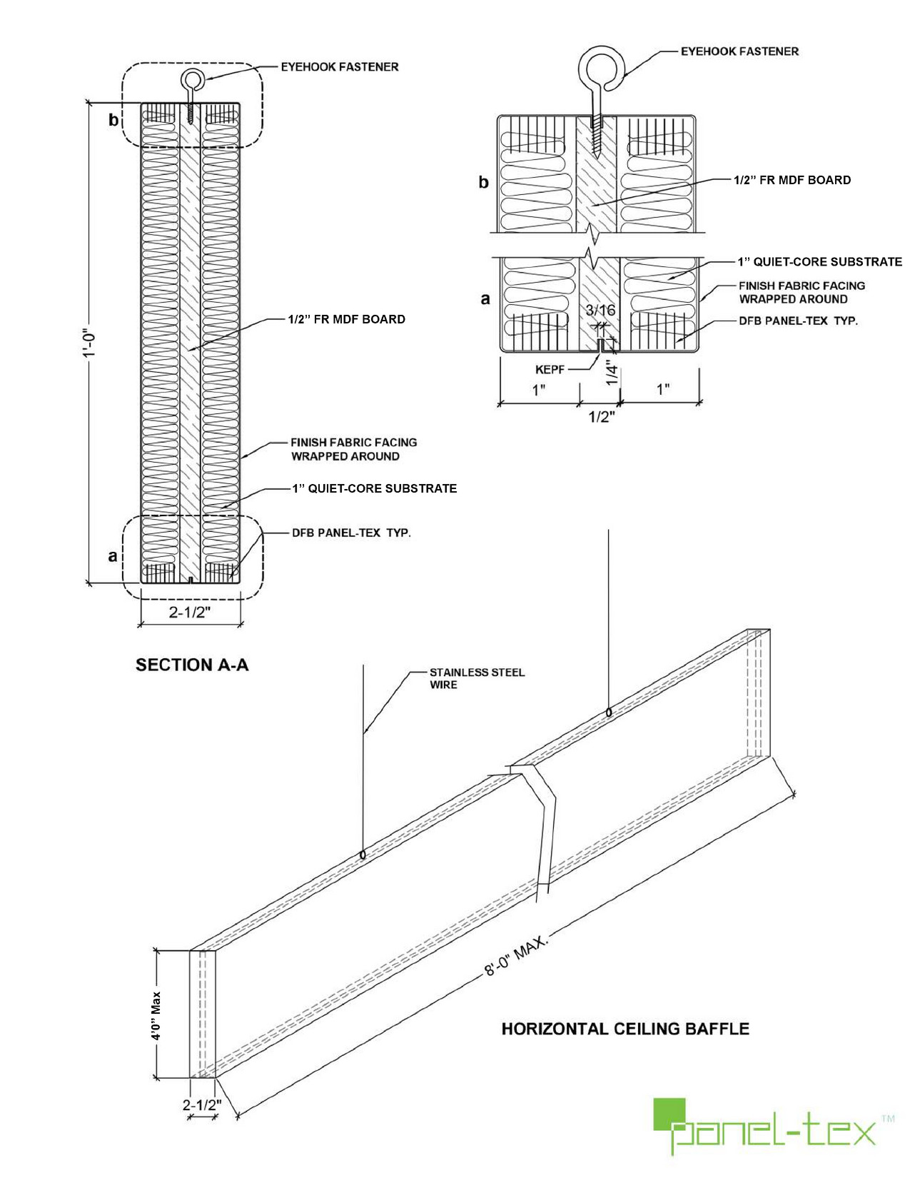 Panel-Tex Baffle - DFB Sales