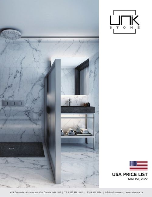 Price Lists – Unik Stone