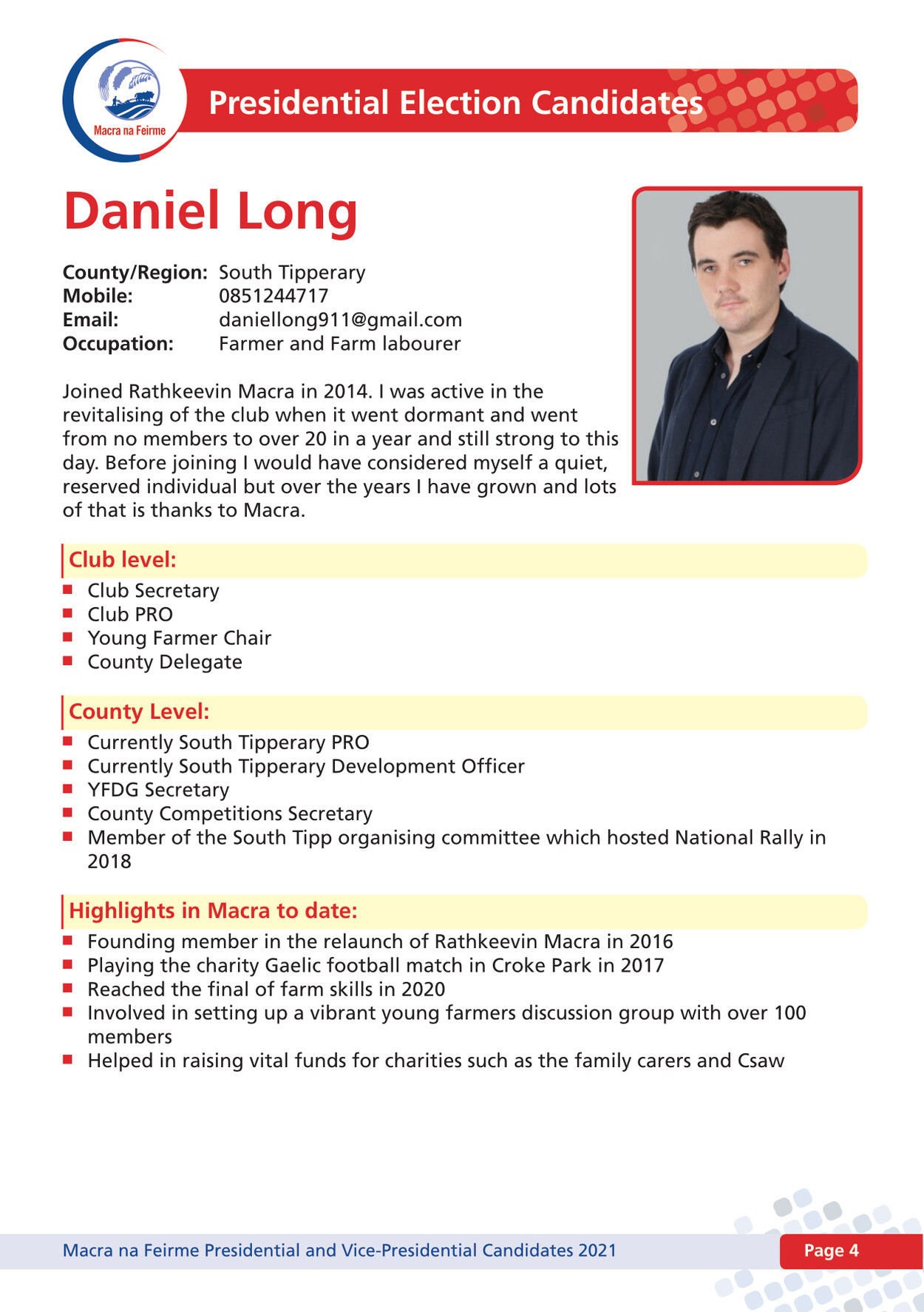 2021 Presidential Booklet – Macra na Feirme