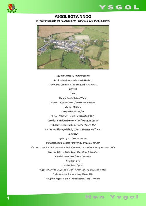 Ysgol Botwnnog, Botwnnog, Llyn, Gwynedd