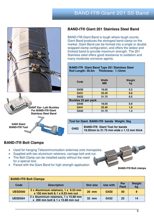 E-Catalogues - Band-It Australia