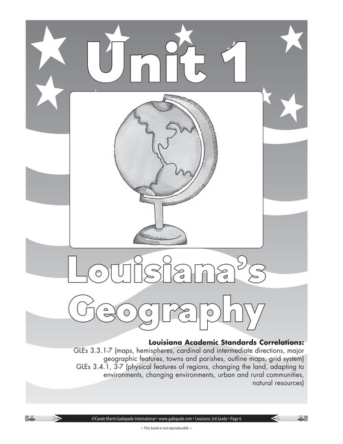 Louisiana 3rd Grade Samples