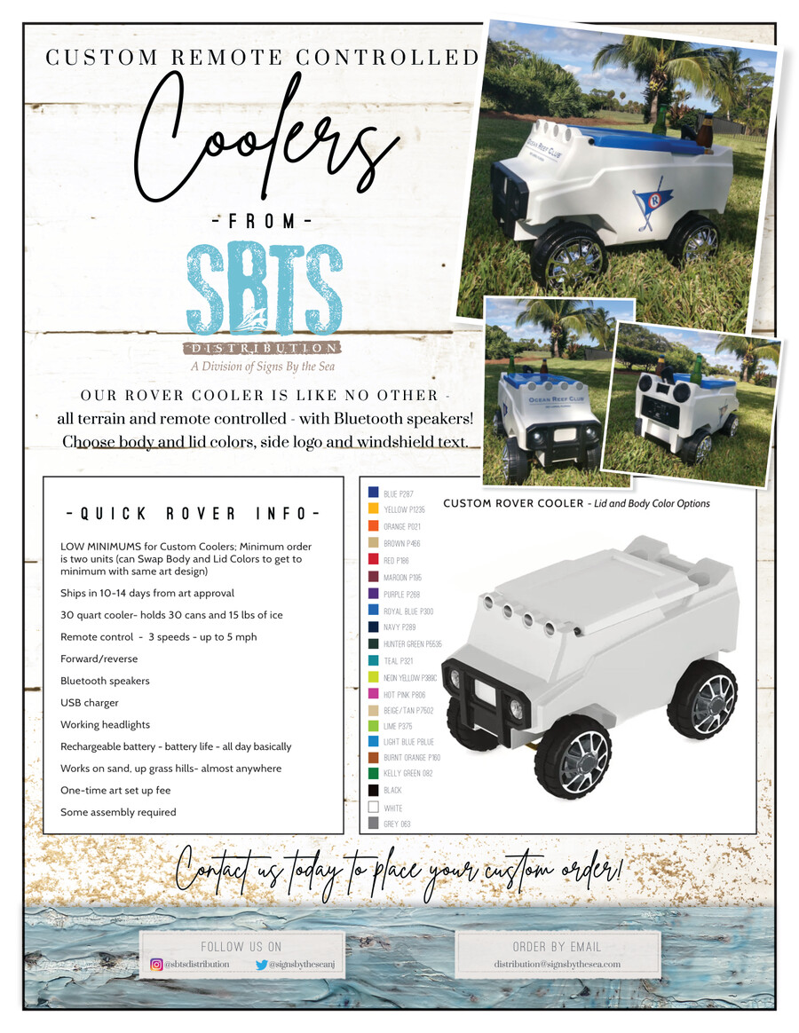 Rover Cooler – Signs By the Sea