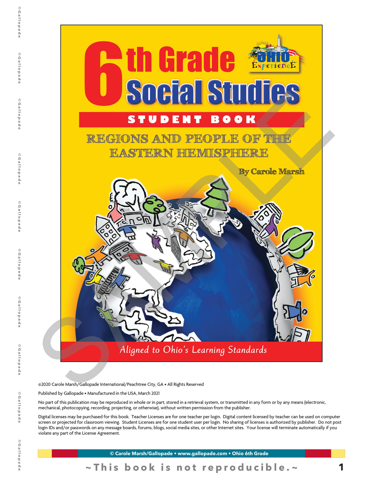 Ohio 6th Grade Samples