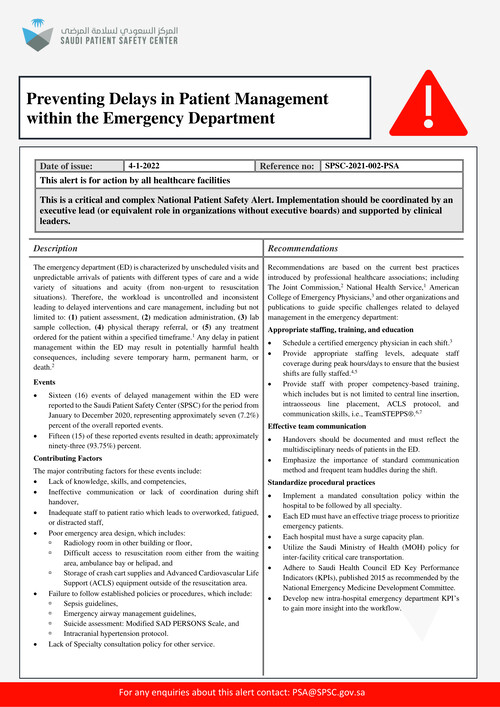 Public Patients-Safety-Alerts