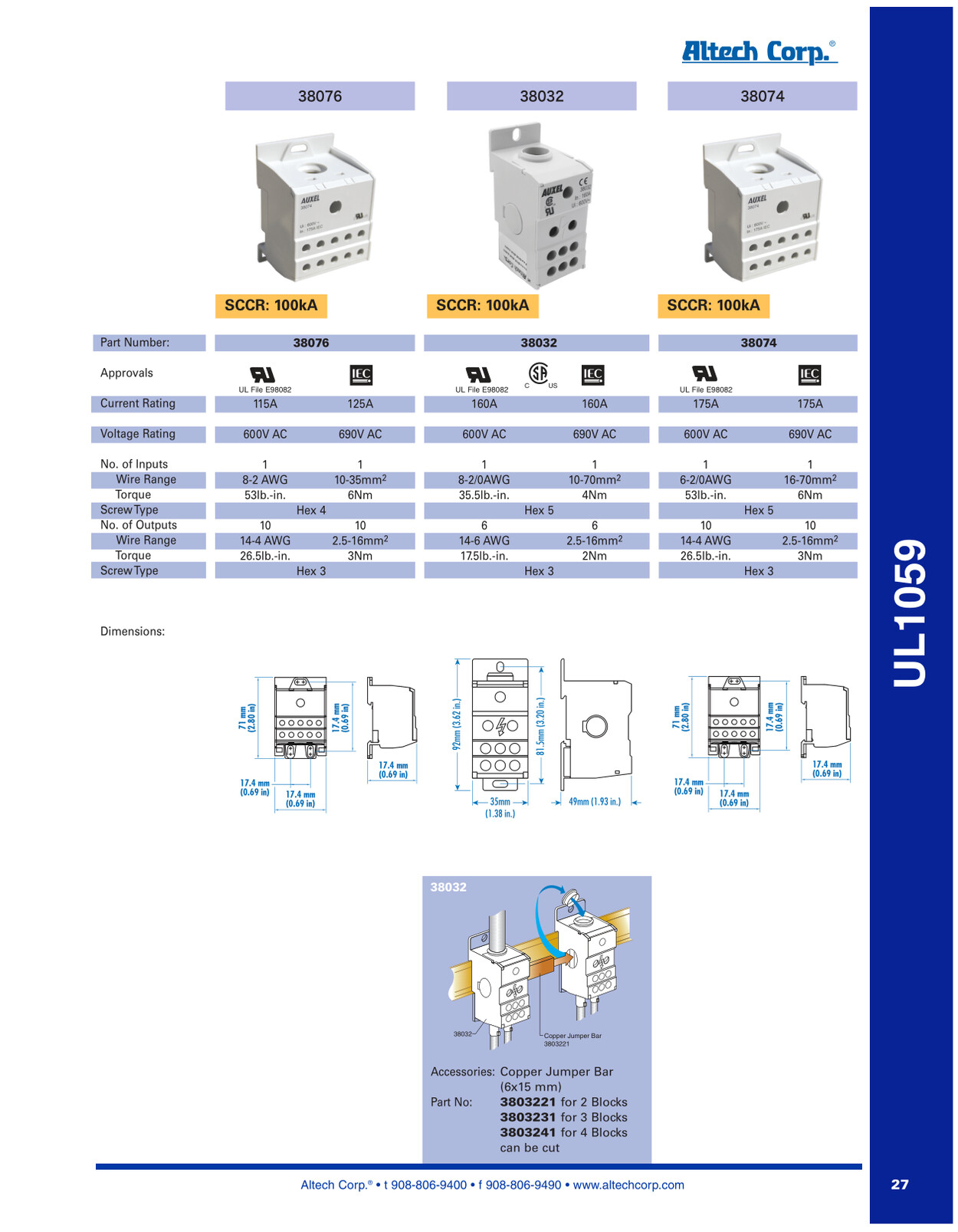 Power Distribution Blocks