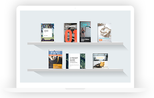 Virtual Bookshelf Software, No Installation Required - Flipsnack