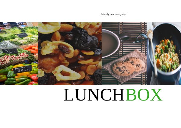 Printable Lunch Menu Template Design Flipsnack