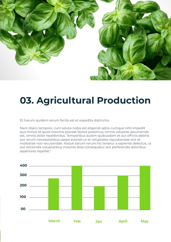 Modern & Clean Annual Report Template - Flipsnack