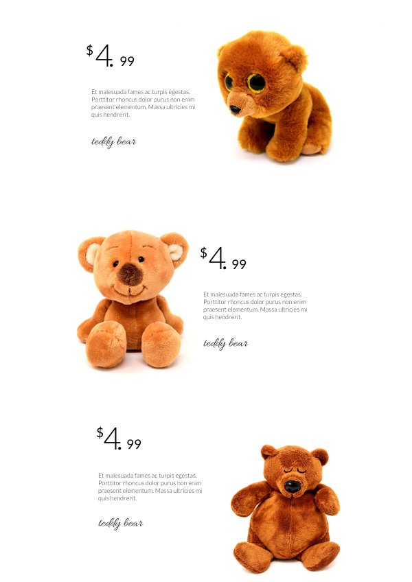 Colorful Toys Catalog / Brochure Template - Flipsnack