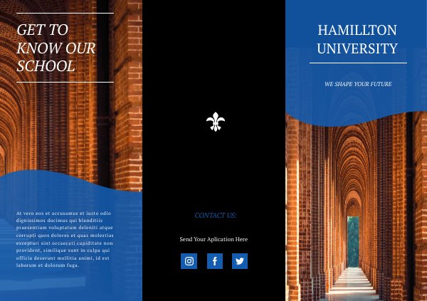 College Pamphlet Examples 40+ College Brochure Templates Free PSD,