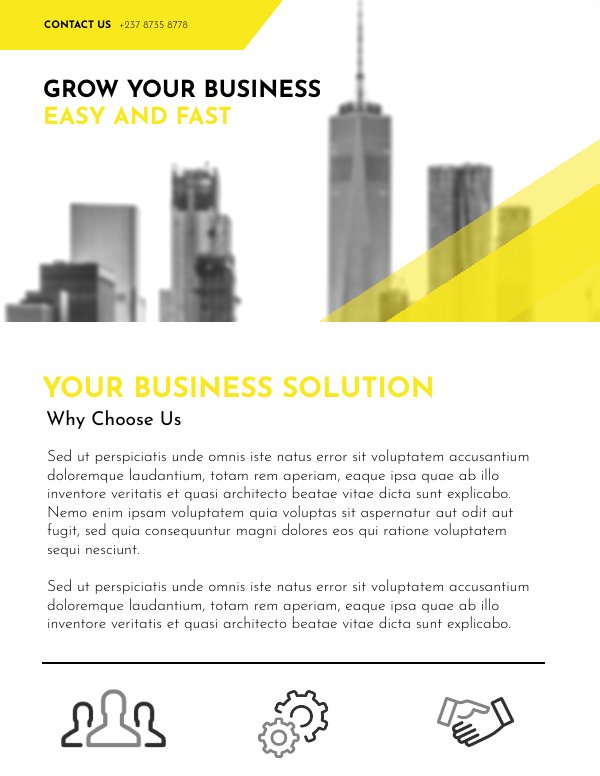 Business Flyer Template & Design - Flipsnack