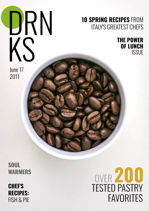 Plantillas y diseños para revistas de comida - Flipsnack