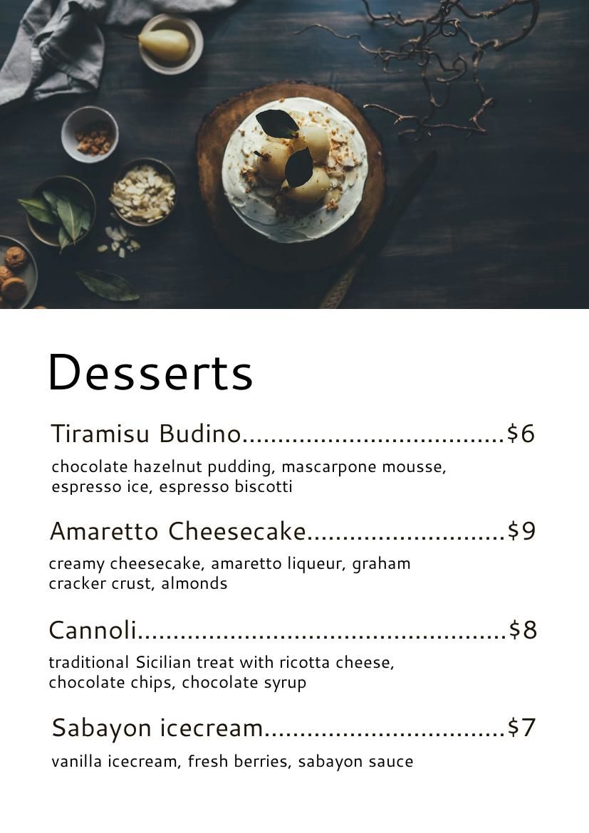 Bistro-/ Pub-Speisekarten- Vorlage & Design - Flipsnack