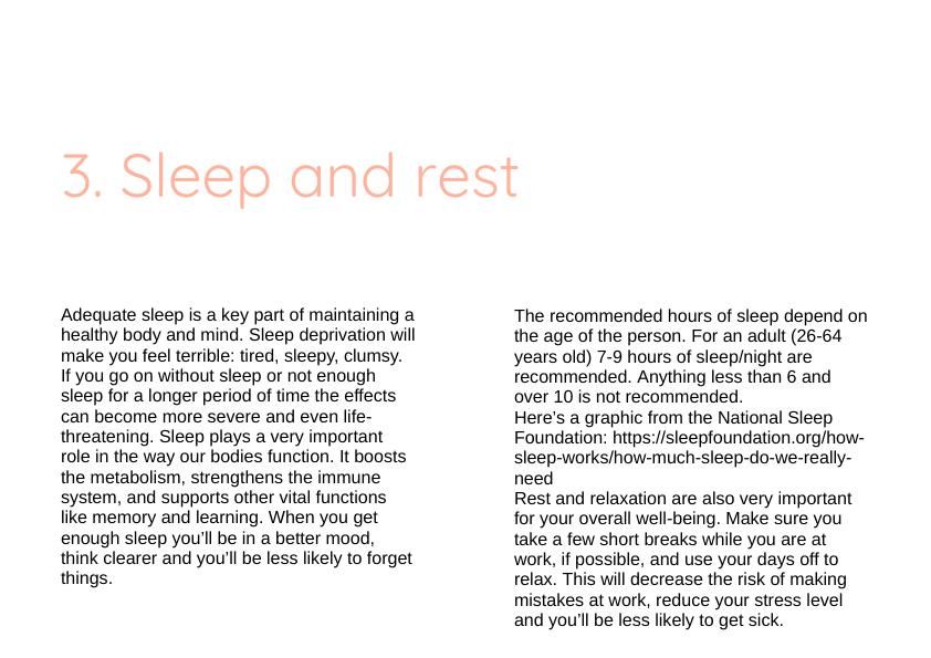 Healthy Lifestyle Brochure Template - Flipsnack