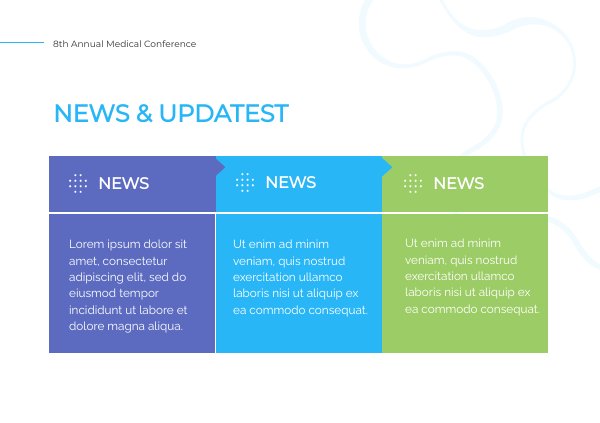 Medical Conference Presentation Template & Design - Flipsnack